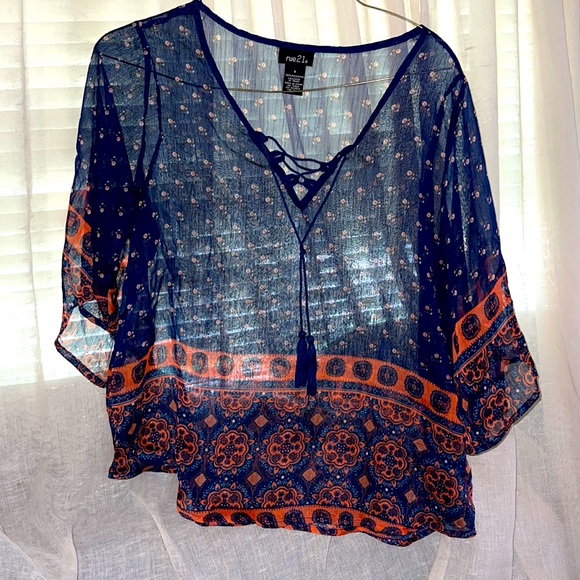 Rue21 | Tops | Shear Crop Top | Poshmark